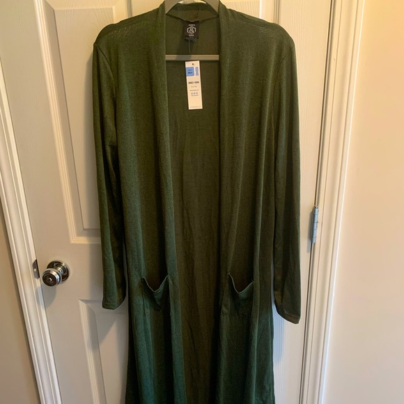 Agnes & Dora | Sweaters | Agnes Dora Xl Olive Green Duster New With ...